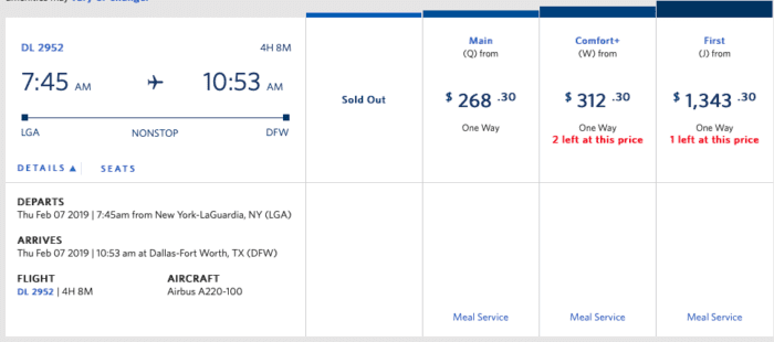 Delta Schedules & Puts First Airbus A220 On Sale!