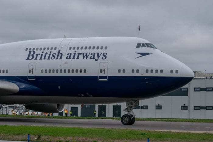 British Airway’s Retro Negus Boeing 747 Lands In Heathrow For The First ...