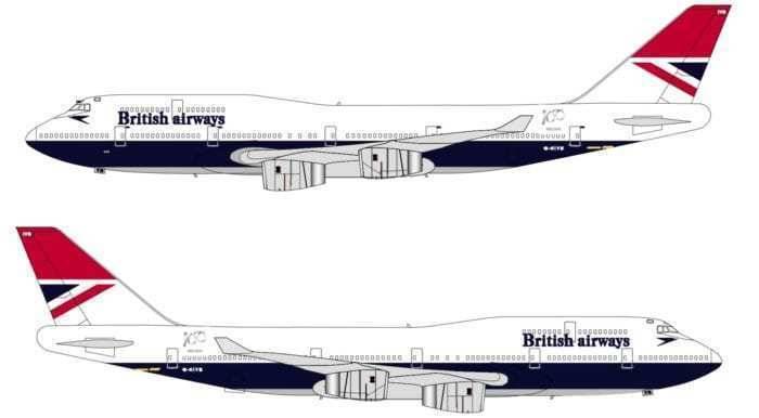 British Airways To Paint Boeing 747 In Their Iconic Negus Livery