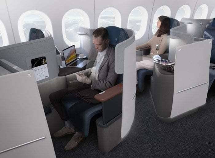 Boeing Shows Off The Interior Of Their New 777X Aircraft Model
