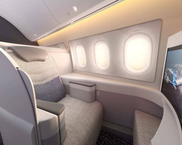 Boeing Shows Off The Interior Of Their New 777X Aircraft Model