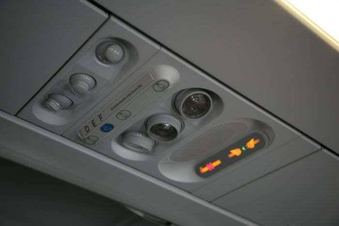 What Do The Colored Lights In Airliner Cabins Signify?