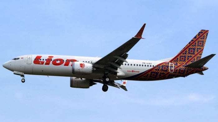 $20m Cost To Grounding Lion Air Boeing 737 MAX Fleet