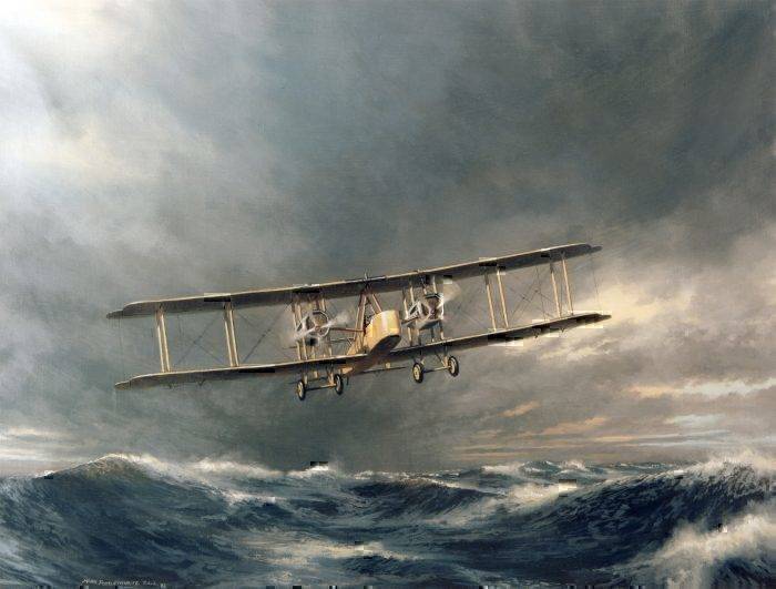 Today Marks The 100th Anniversary Of Transatlantic Non Stop Flight