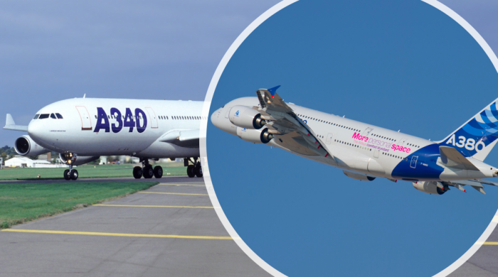 The Airbus A340 vs A380 - A 4 Engined Plane Showdown
