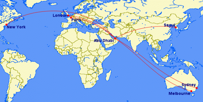 The World's Airbus A380 Routes - An Ultimate Guide