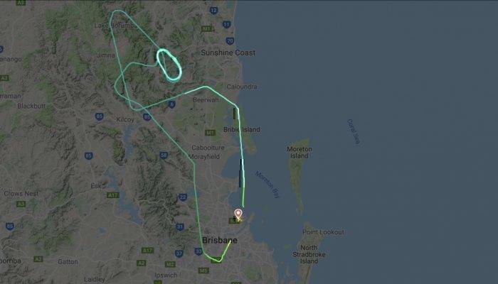 Burst Tire Causes Sunstate Airlines Dash 8 Return To Brisbane