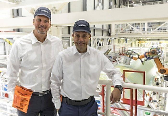 Airbus Opens A New A320 Fuselage Assembly Line In Hamburg