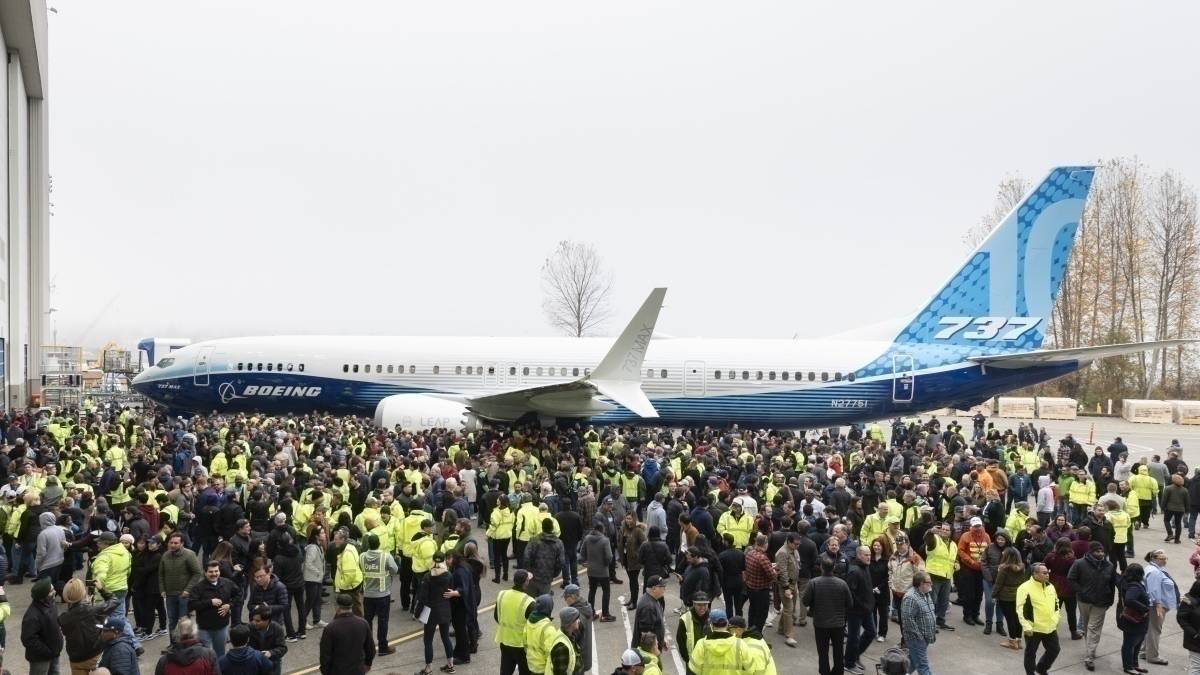 Boeing Reveals It’s First 737 MAX 10 To Employees