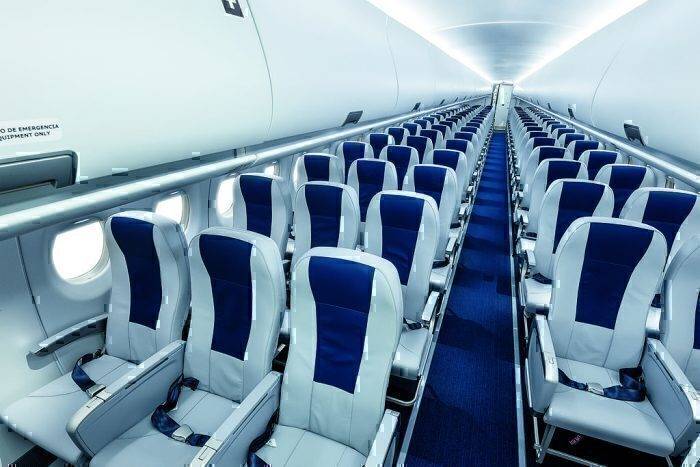 interjet a320 cabin