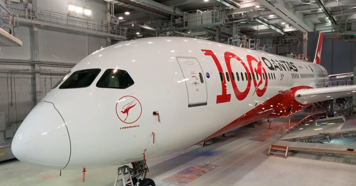 Final Qantas Project Sunrise Test Flight Departs New York