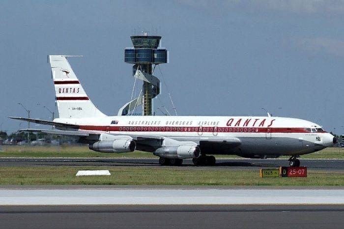 Here Is Why Boeing Made A Special Version Of The 707 For Qantas
