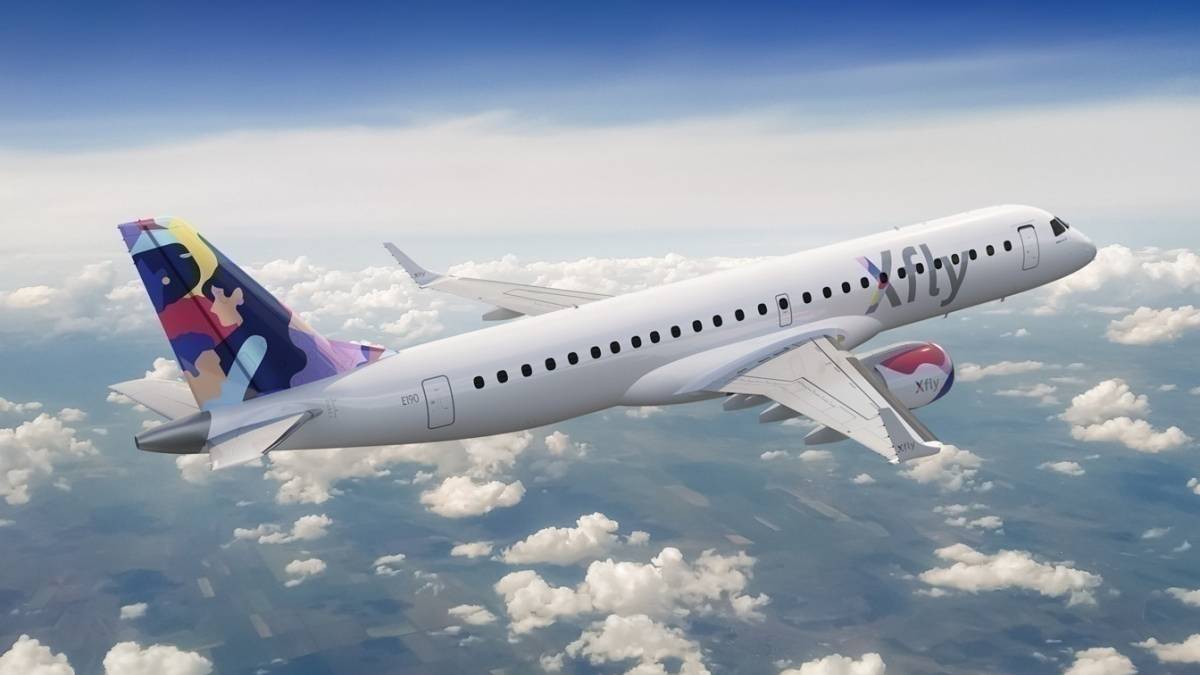 Regional Jet Rebranded As Xfly - Will Acquire 7 Embraers