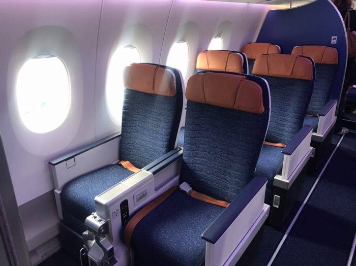 Aeroflot’s First Airbus A350 Cabin Review - Spacious With A Touch Of Class