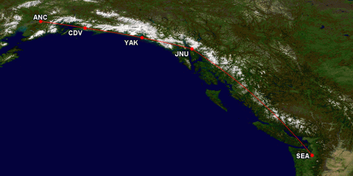 The Alaska Airlines Milk Run - The World's Most Unique Flight?