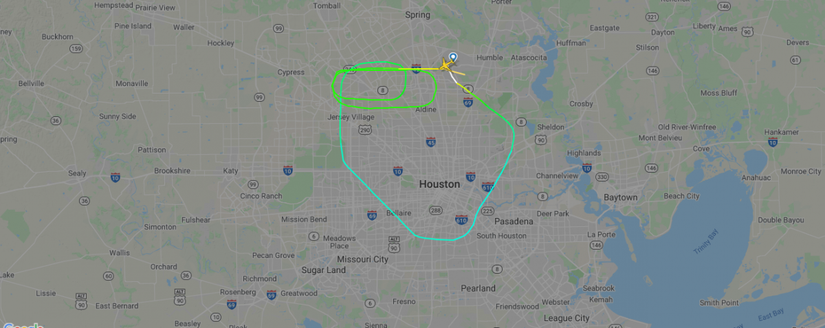 United Boeing 737 Returns To Houston Due To Engine Failure