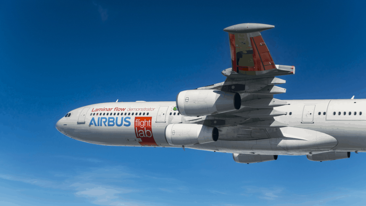 What Happened To Airbus' BLADE Laminar Flow Test A340?