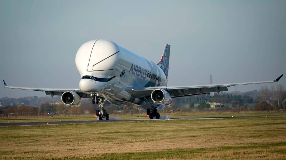 Three's A Crowd: Airbus' 3rd BelugaXL Leaves The Paint Shop