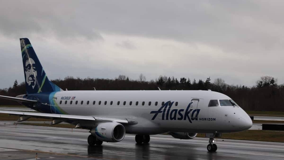 Alaska Airlines To Fly Embraer Jets In Alaska