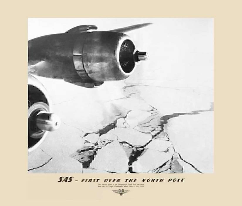 How SAS Pioneered Flying Over The North Pole