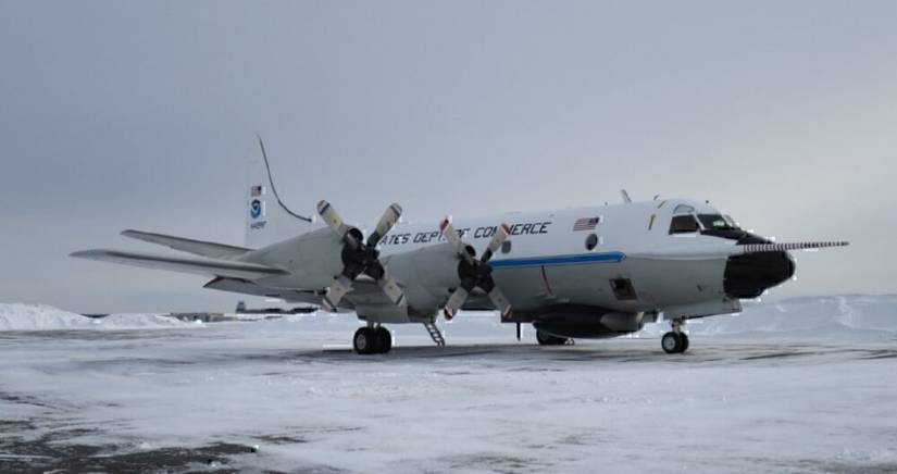 Meet The Lockheed WP-3D Also Called The "Hurricane Hunter"
