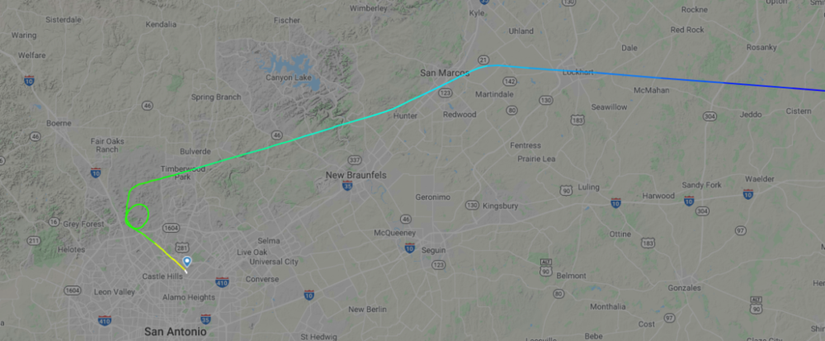 American Airbus A320 Lands In San Antonio With Engine Fire