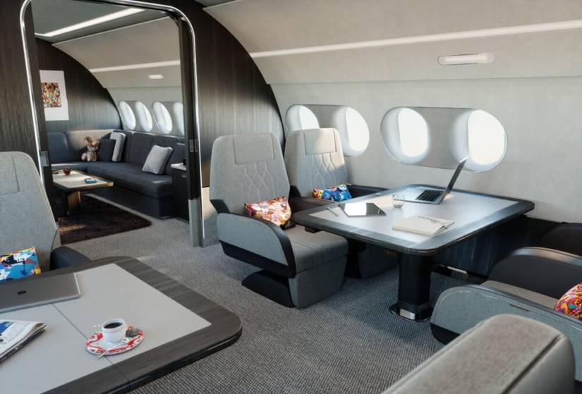 Airbus Reveals Stunning A220-100 Business Jet