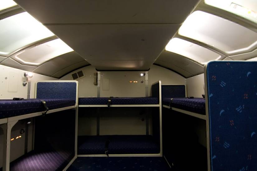 Where Do Crew Sleep During A Flight?