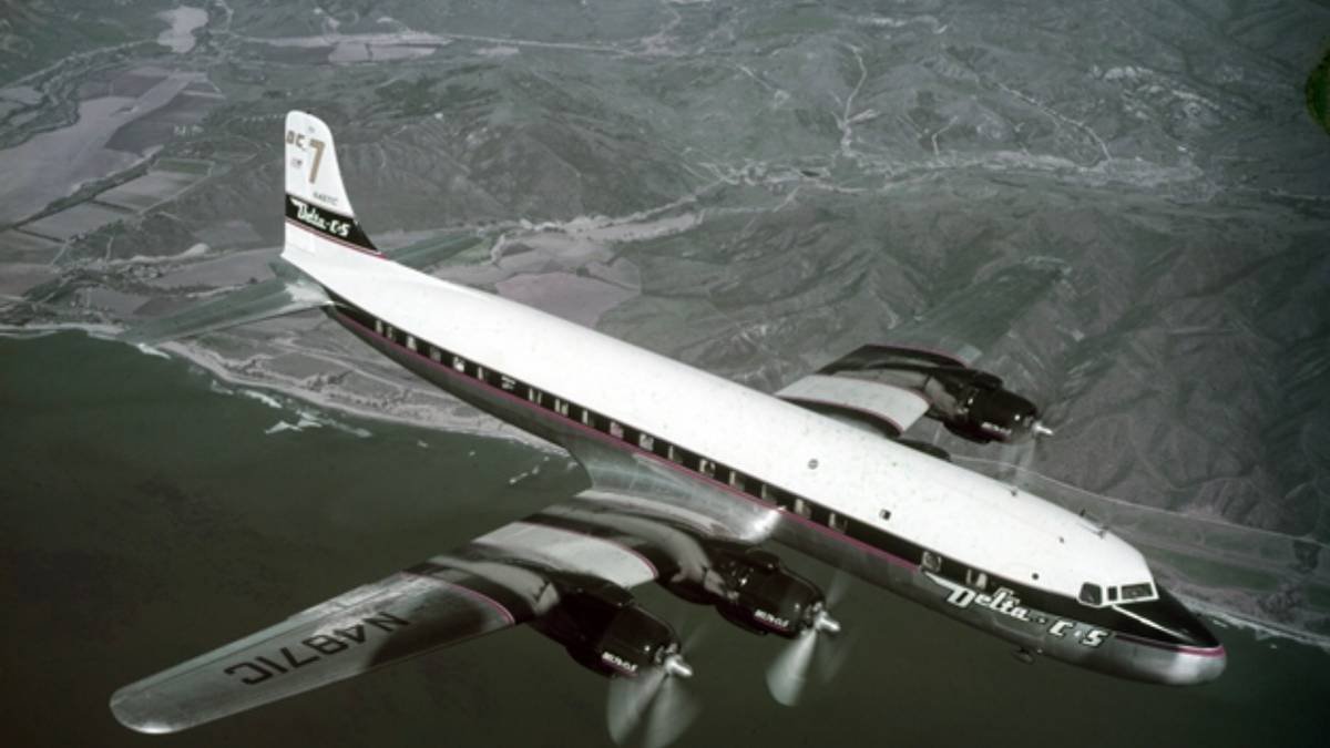 The DC-7: Delta's Final Douglas Propeller