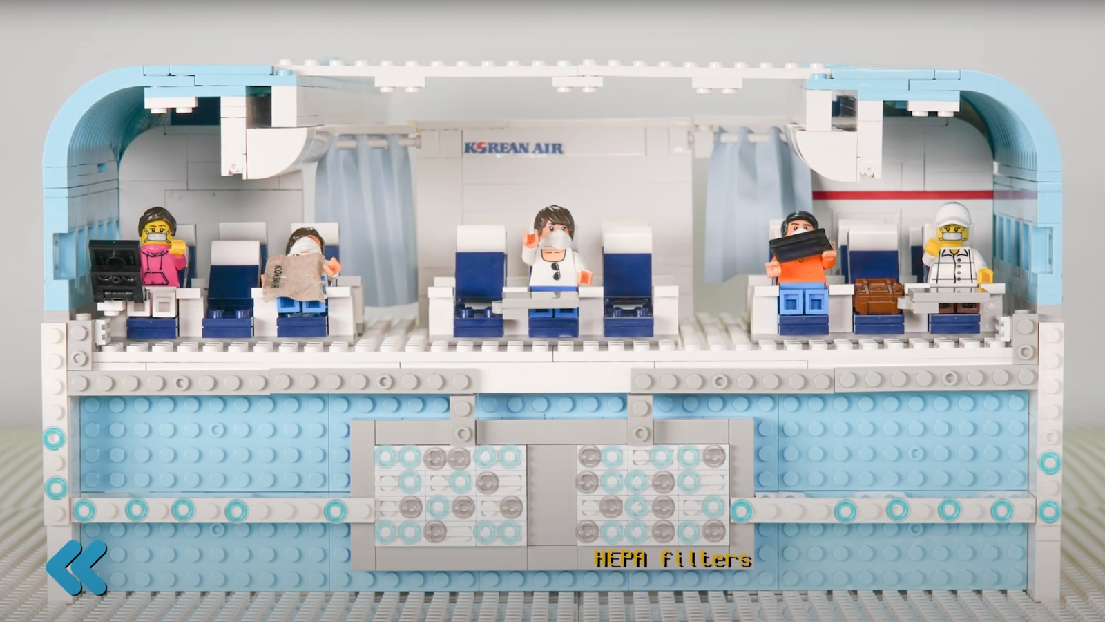 Korean Air Uses Lego Bricks To Explain How 777 Air Filters Work
