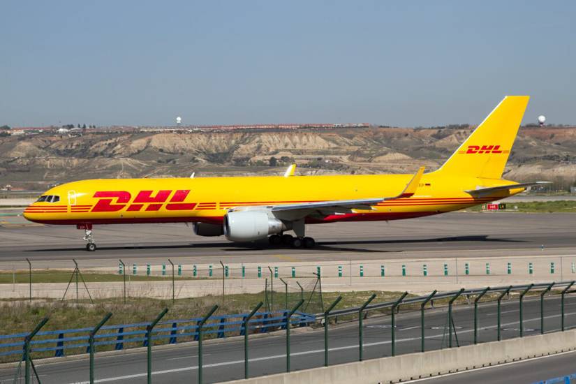DHL Boeing 757-200 Freighter Door Opens Mid-Flight