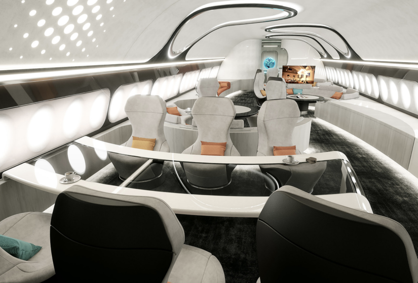 What Are 5 Unique Features On The Interior Of Private Jets?