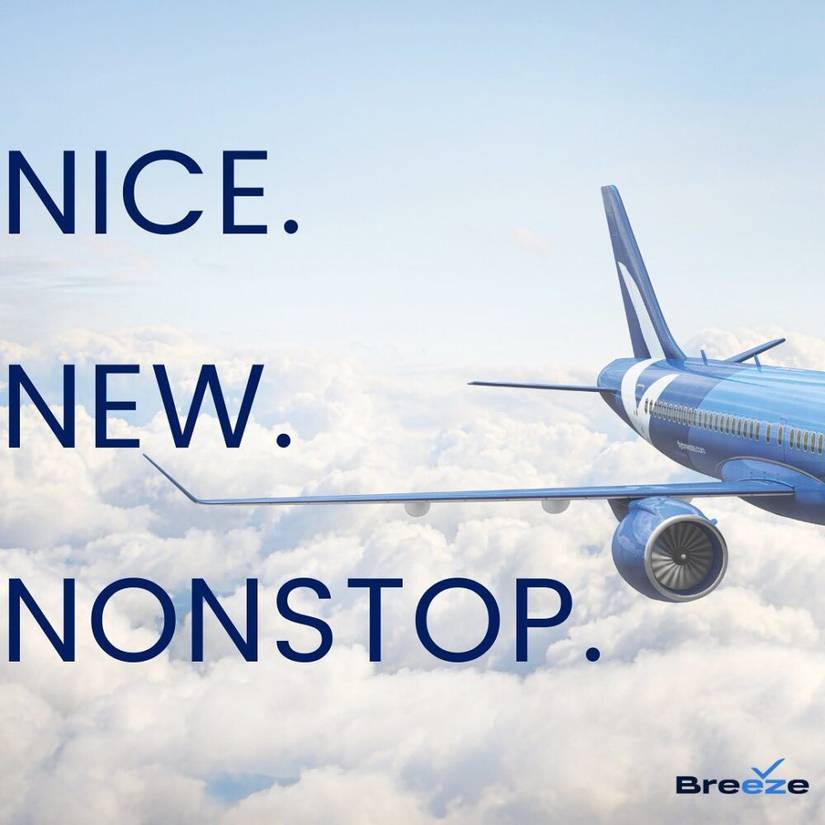 Wow: 80% Of Breeze Airways' Summer Routes Have No Competition