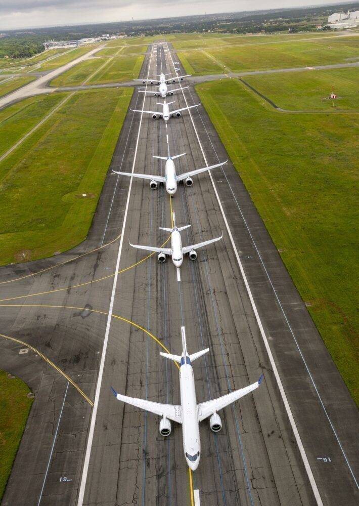 Remember When: Airbus Flew All Its Current Aircraft In Formation