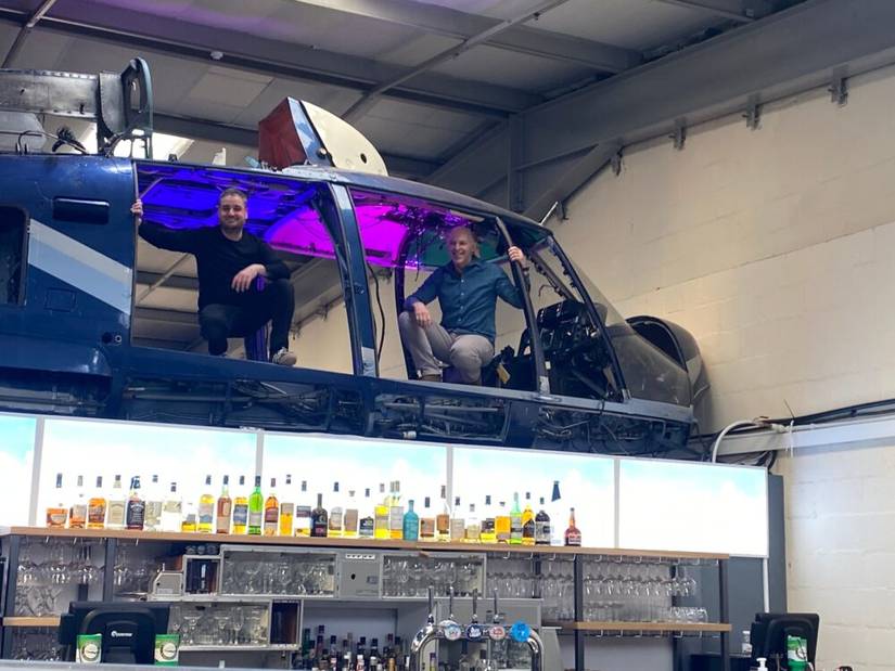 Inside The Gin Bar Made From A Jet2 Boeing 737
