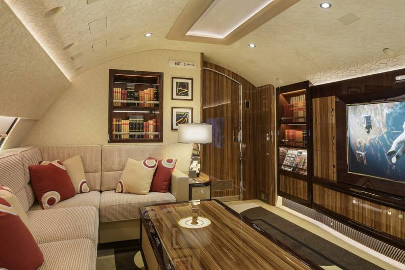 In Pictures: Inside The Boeing 747 Flying Mansion Private Jet