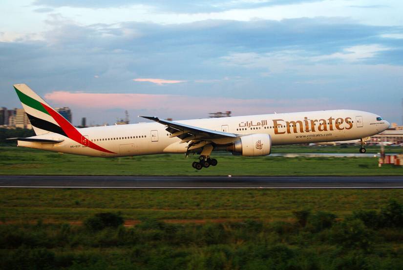 Emirates Boeing 777 Damaged By Hail Departing Milan