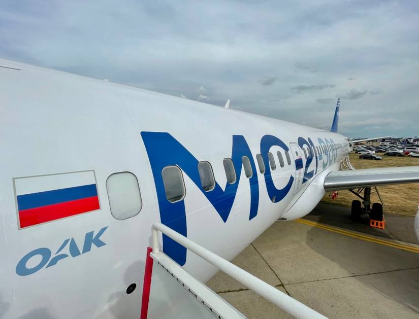 In Photos: Inside Russia's New Narrowbody Jet: The MC-21-300