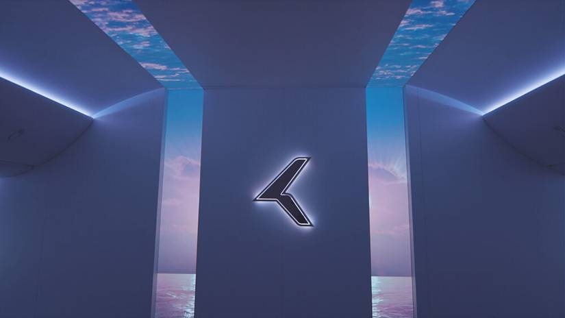 Will Aircraft Ceilings Of The Future Be Illuminated?