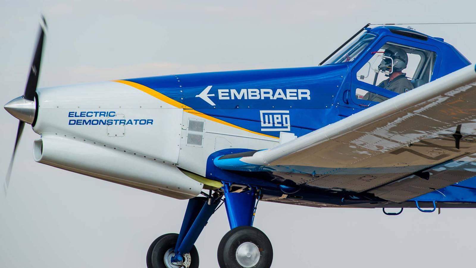 Embraer Completes First Flight Of All Electric Test Aircraft