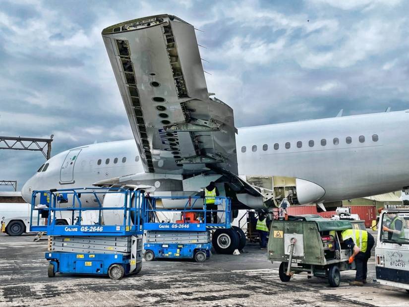 Scrapping Planes: Behind The Scenes At An Aircraft Dismantler