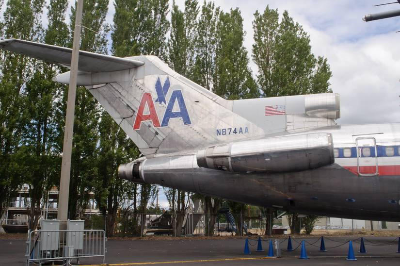 Former American Airlines 727 Scrapped At Boeing Field