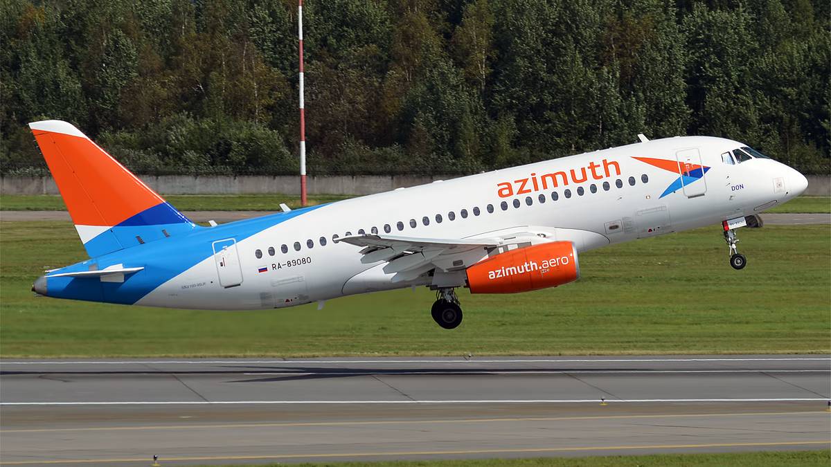 Deer Strike: Azimuth Sukhoi SJ95 Hits An Animal Landing In Pskov