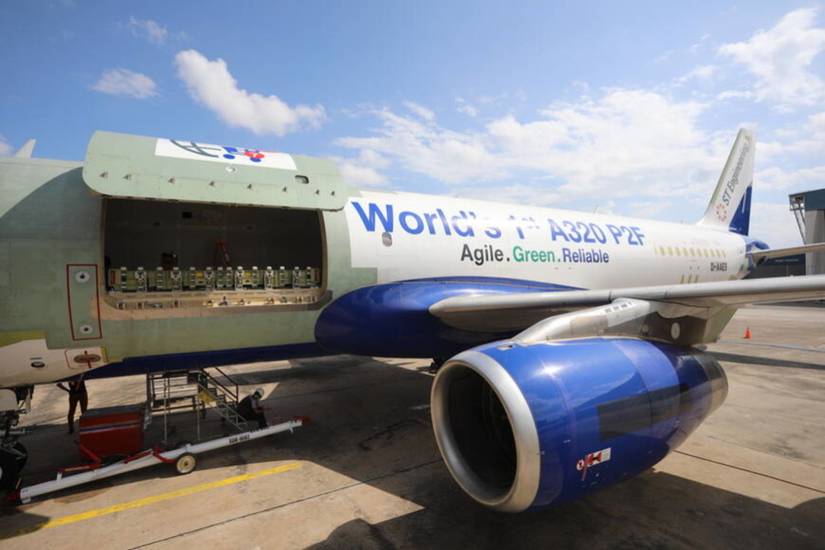 Airbus' First Converted A320 Is Now Flying