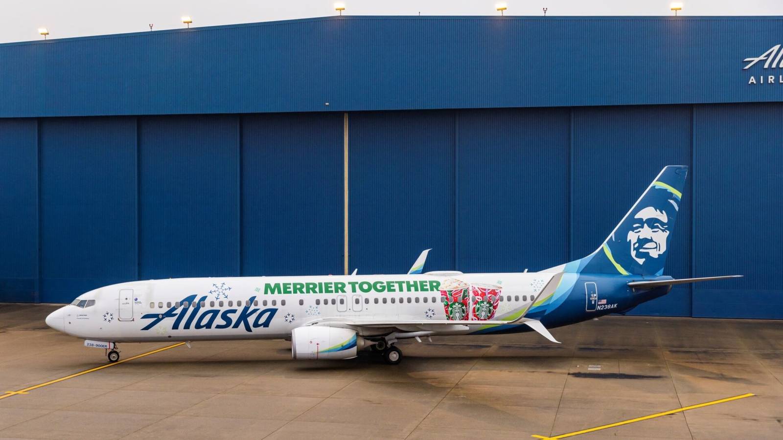 Another Special Livery: Alaska Airlines Celebrates With Starbucks