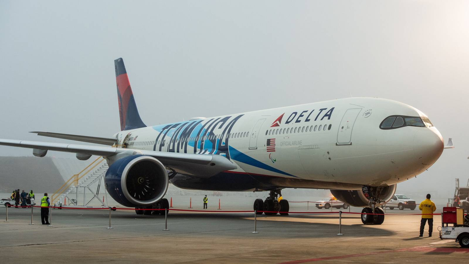 Delta Creates Special Livery To Celebrate The Beijing Winter Olympics