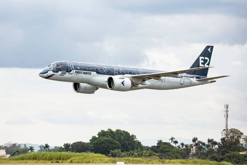 Shark Is The Word With Embraer's New E2 Profit Hunter Livery