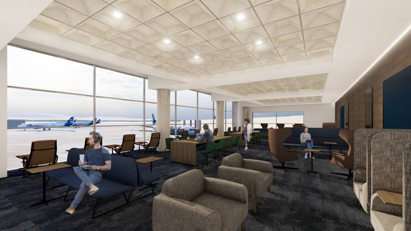Inside Seattle Airport's Concourse C Expansion