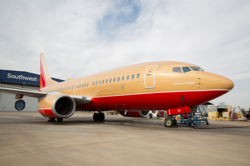 How Long Was Southwest Airlines' Original Livery Around For?