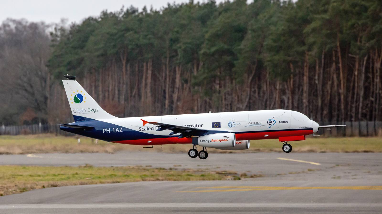 Model Airbus A320 Used To Replicate Flight Testing Simulations